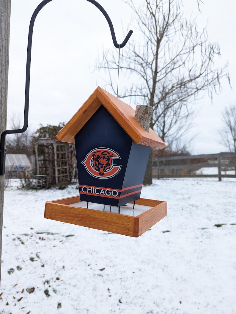 Chicago Bears Bird Feeder - Etsy