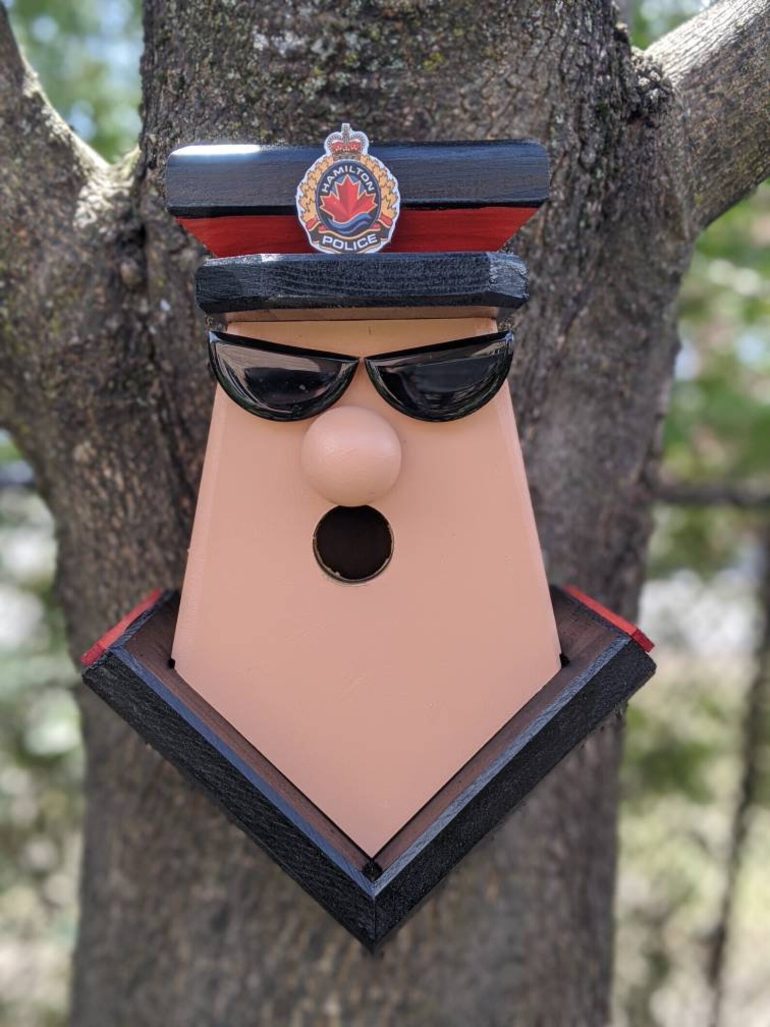 Hamilton Police Officer Birdhouse - Etsy