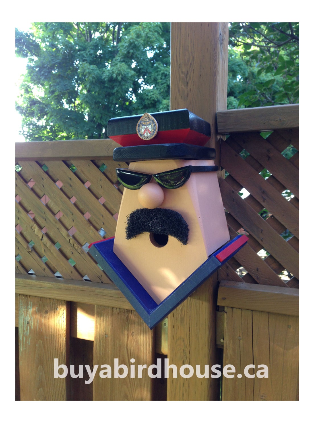 Toronto Police Officer Birdhouse - Etsy