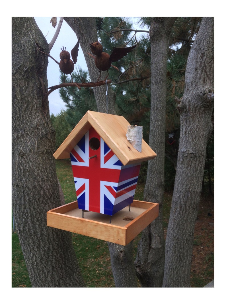 Union Jack Bird Feeder - Etsy Canada
