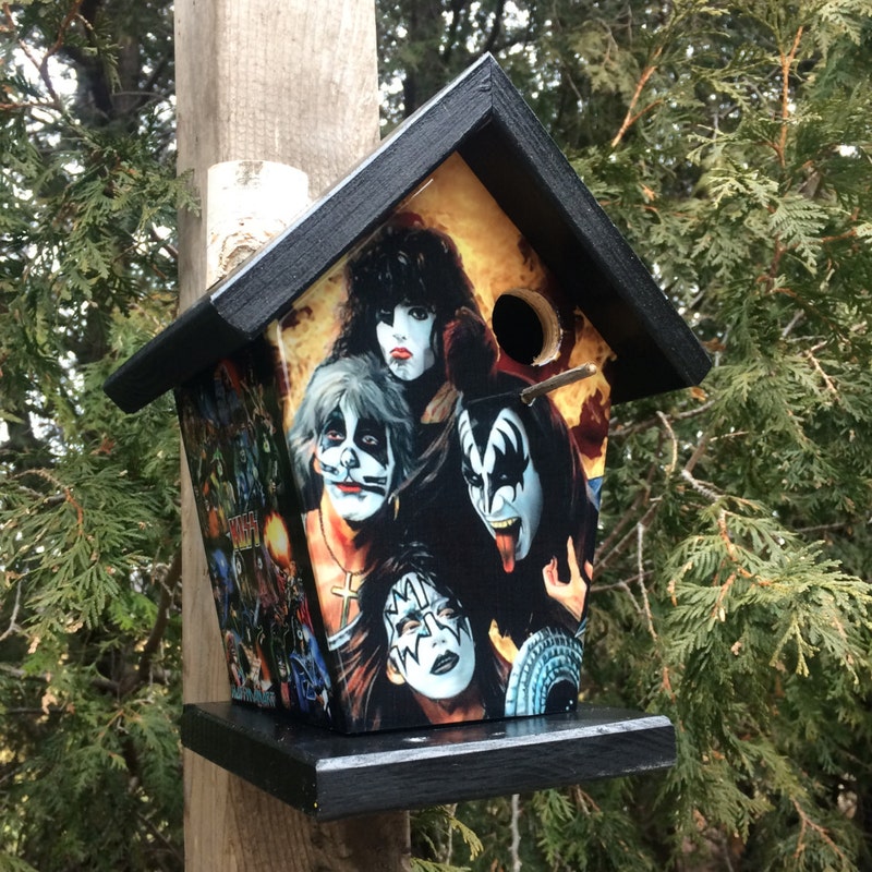 Rock Birdhouse - Etsy