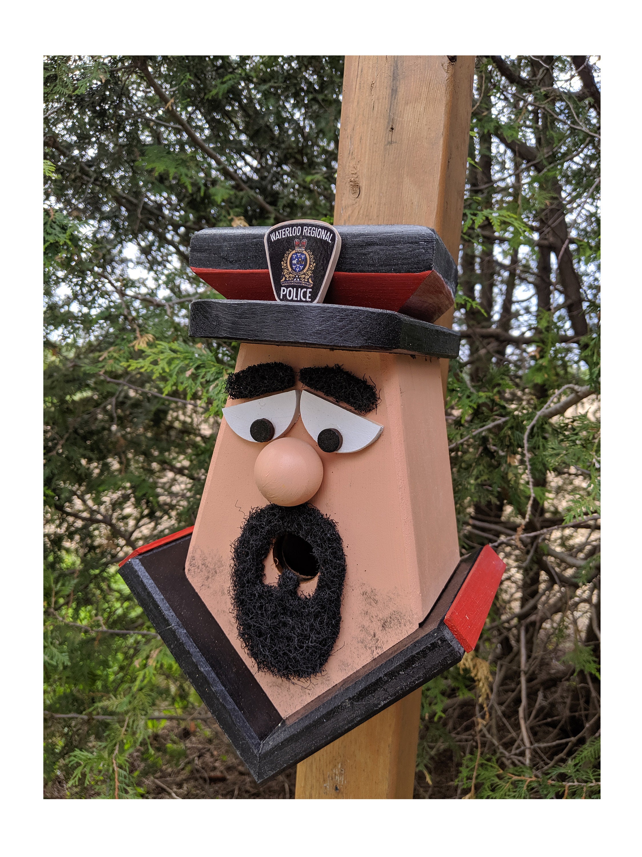 Personalized Police Birdhouse - Etsy
