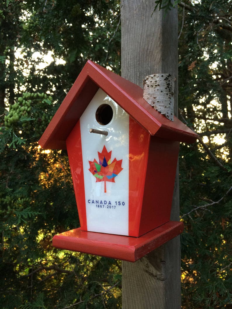Canada 150 Birdhouse - Etsy Canada