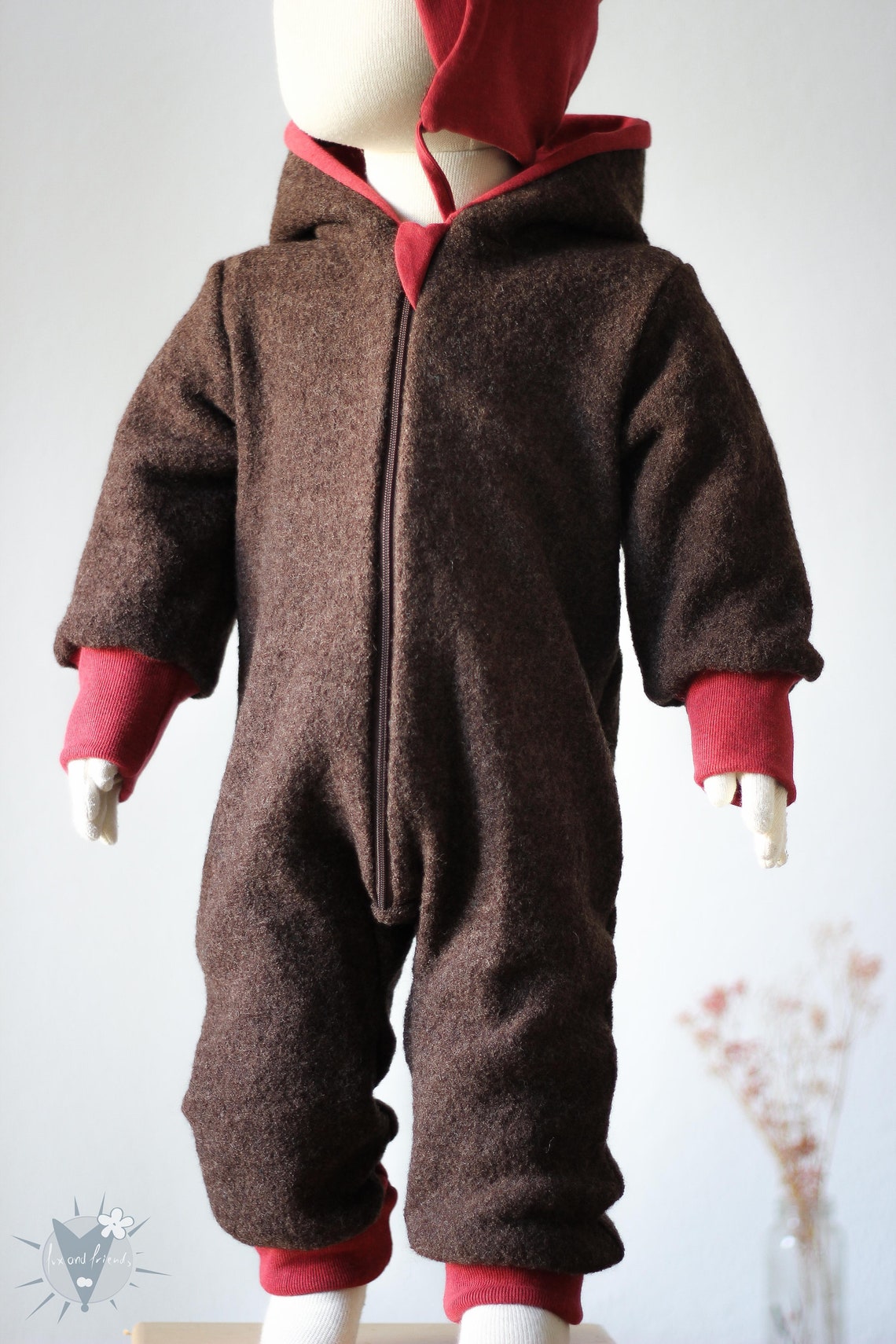 Baby Overall Winter Baby Wool Overall Baby Snowsuit Newborn - Etsy Ireland