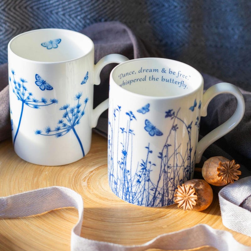 Fine Bone China Mug - Etsy