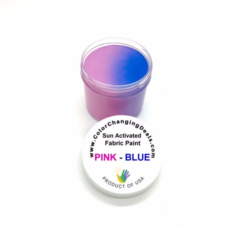 Photochromic Sun UV Activated Color Changing Fabric Paints for Shoes ...
