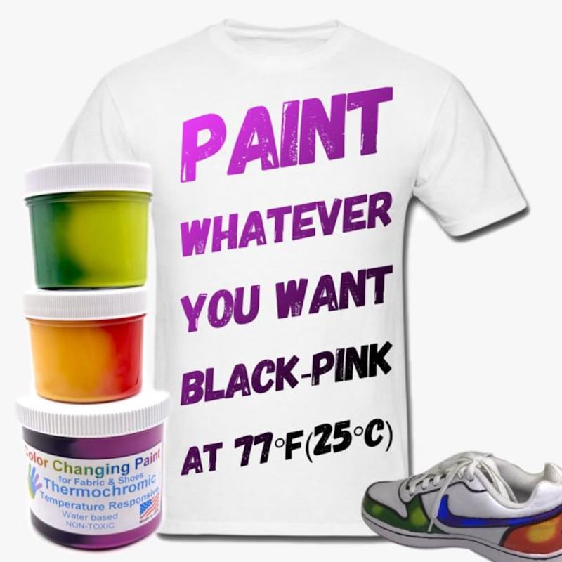 Thermochromic Fabric. - Etsy UK