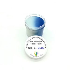 Photochromic Sun UV Activated Color Changing Fabric Paints for Shoes ...