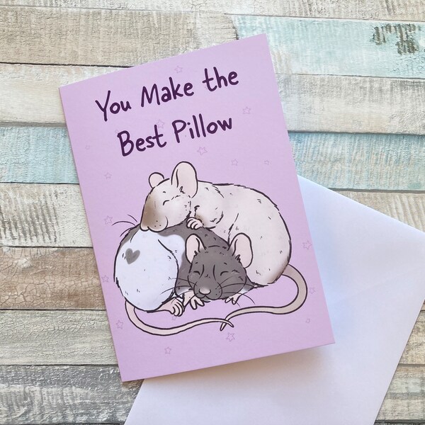 Rat Card - Etsy