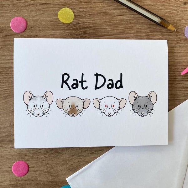 Rat Card - Etsy