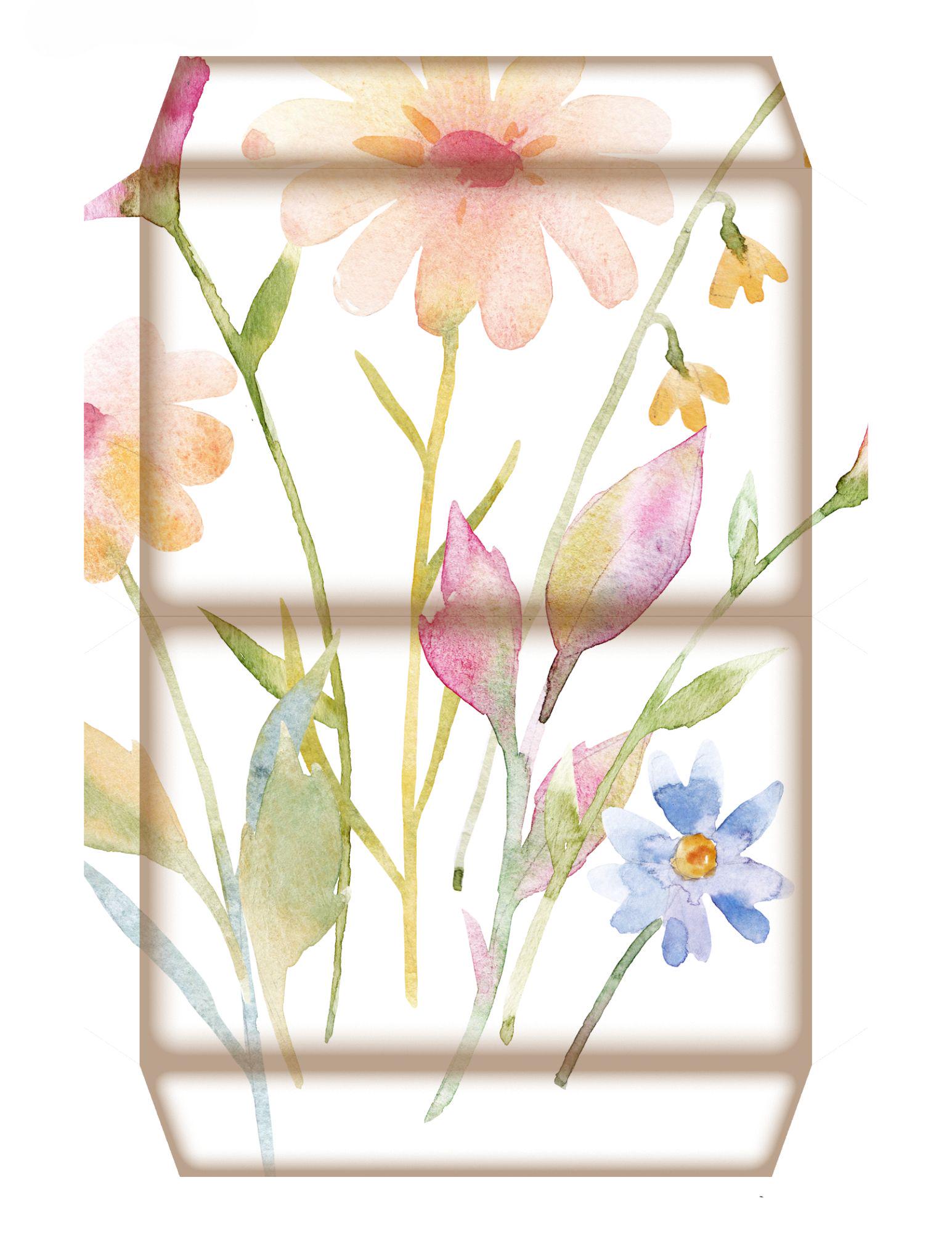 Floral Envelope Templates: 30 Printable Designs (digital Download) - Etsy