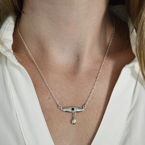 Teary Eye Necklace, Crying Eye Necklace, Evil Eye Necklace, Tear ...