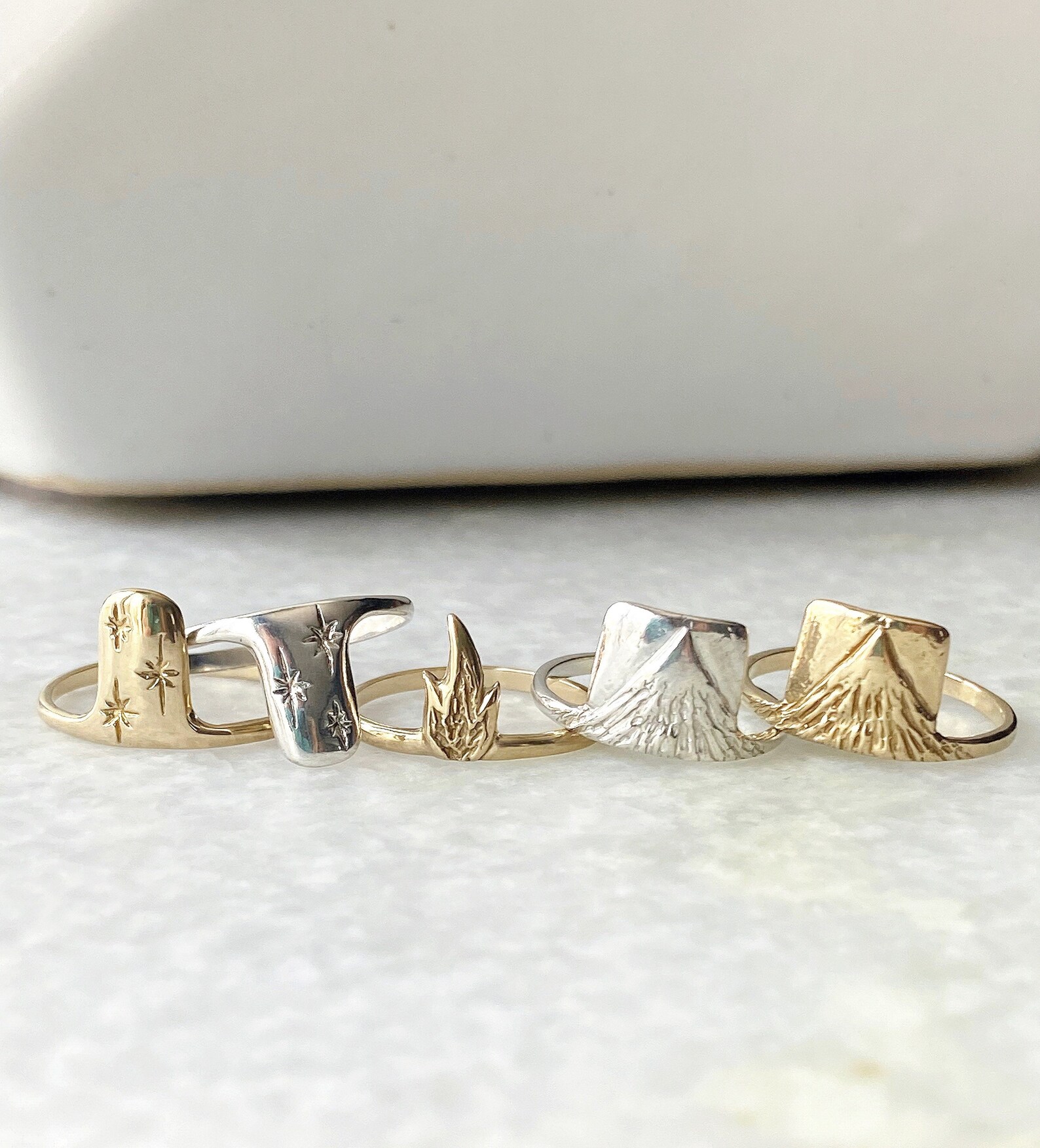 Fire Ring Flame Ring Simple Ring Fire Sign Ring Thin - Etsy