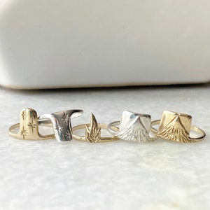 Fire Ring, Flame Ring, Simple Ring, Fire Sign, Thin Sterling Silver ...