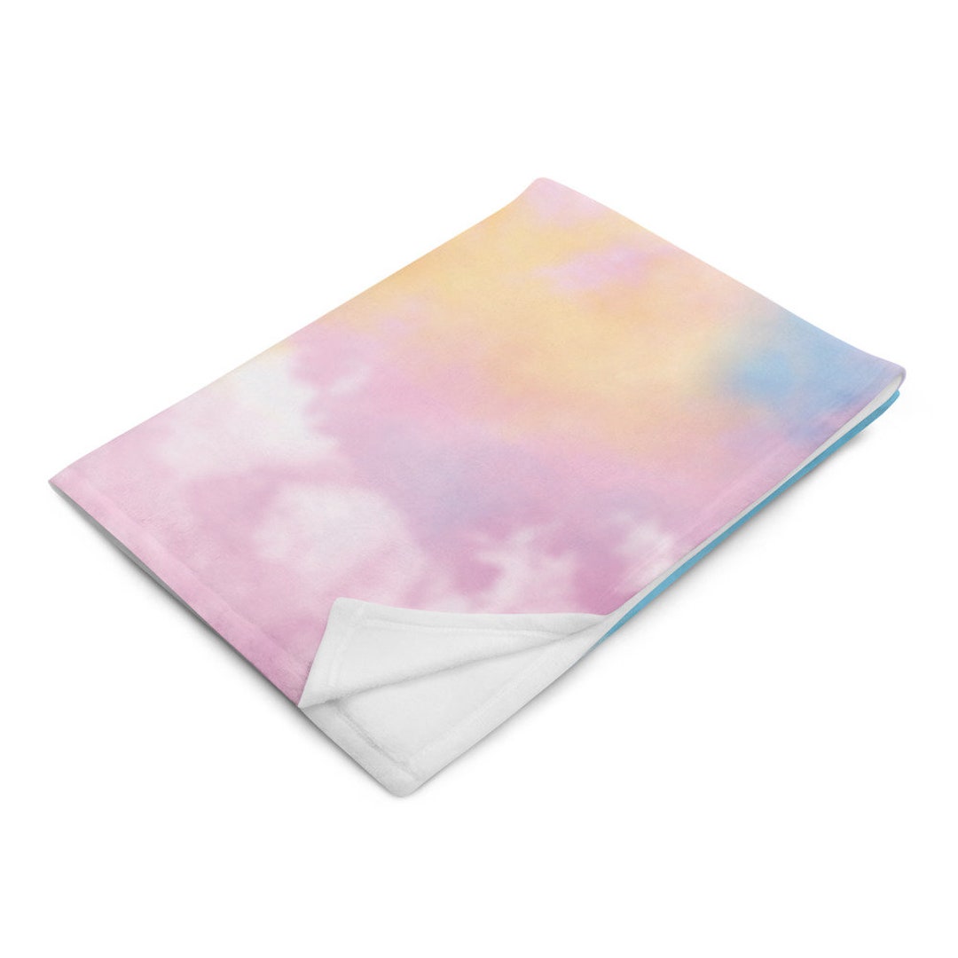 Tie-dye VSCO Girl Throw Blanket - Etsy