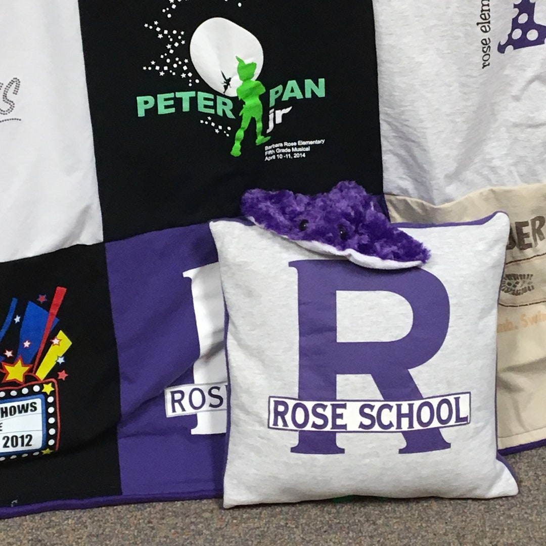Custom Memory Pillow: Keepsake Made From Your Clothing - Etsy