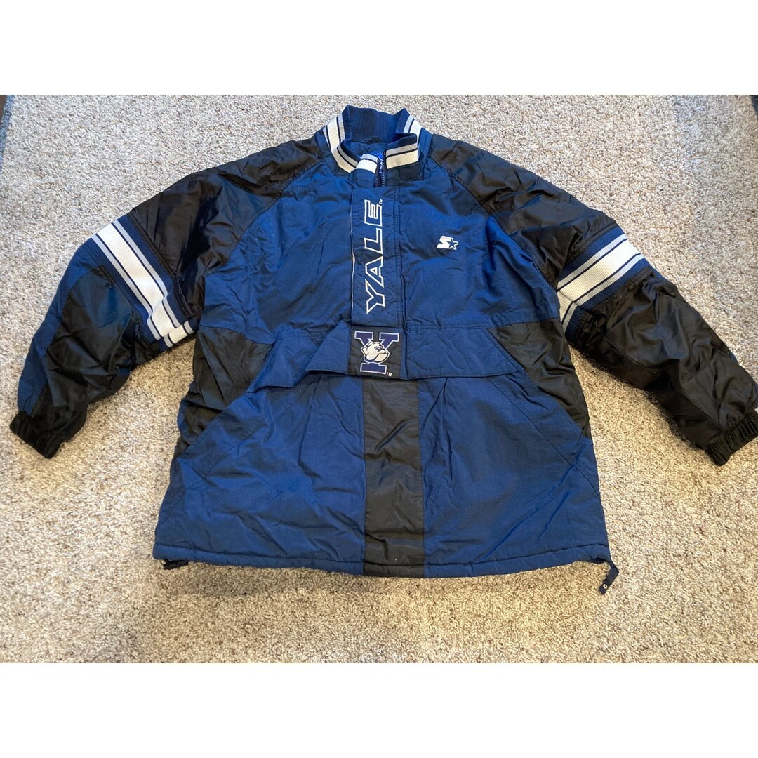 Vintage Yale University Bulldogs Pull-over Starter Jacket - Etsy