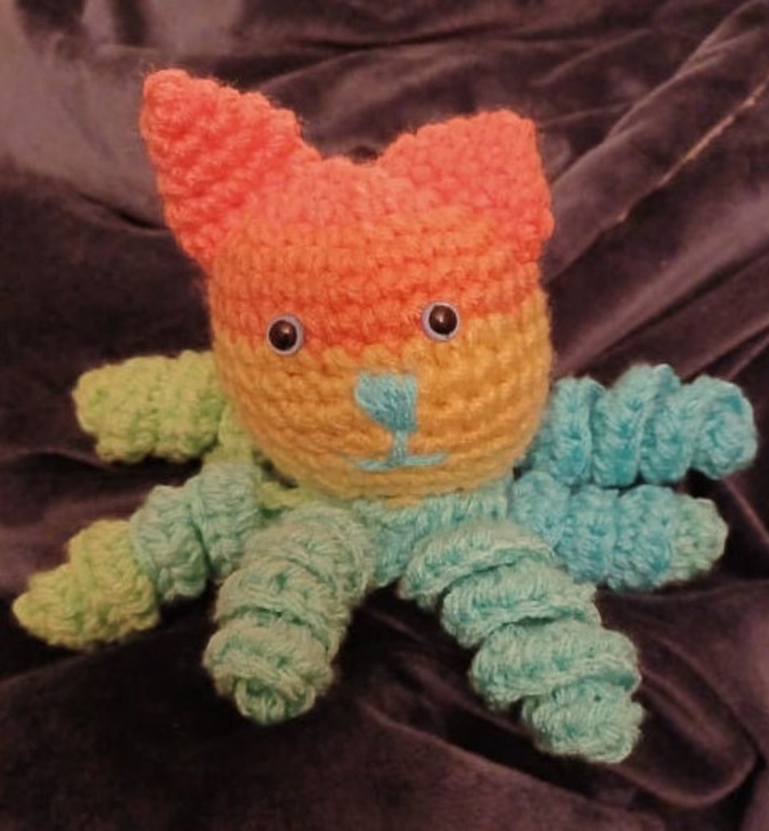 Stuffed Catopus Crochet PATTERN ONLY - Etsy