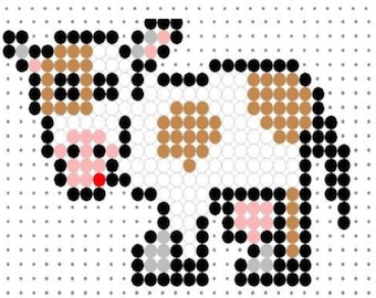 Instant Download 3D Perler Beads Pattern to Build This CUTE - Etsy