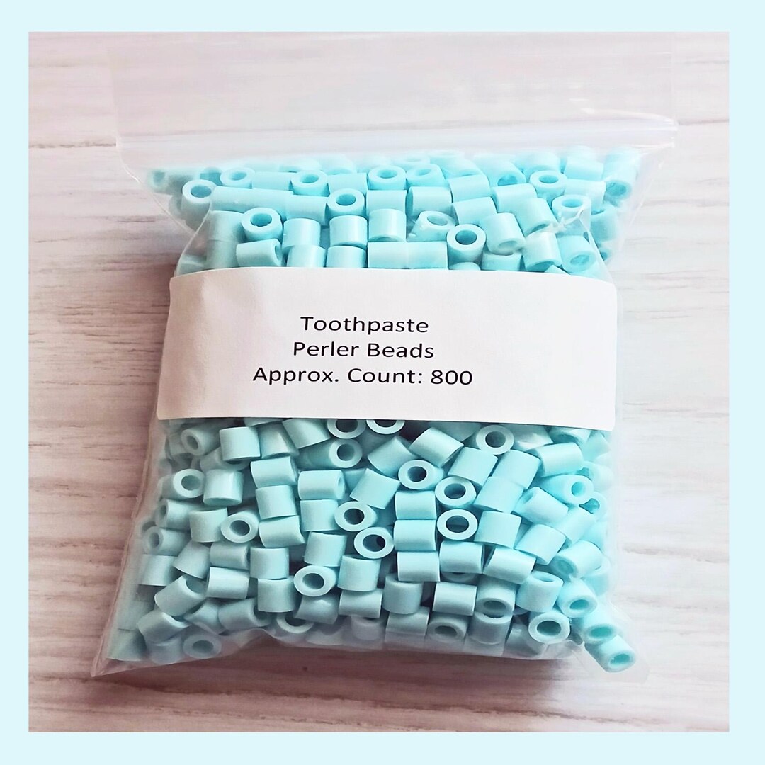 800 Toothpaste Perler Beads, Free Gift Every Order - Etsy