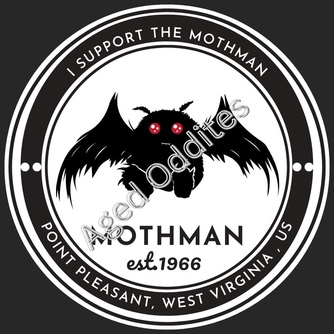 Mothman Digital Download - Etsy