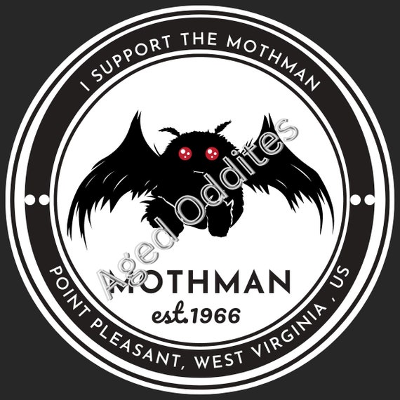 Mothman Digital Download - Etsy
