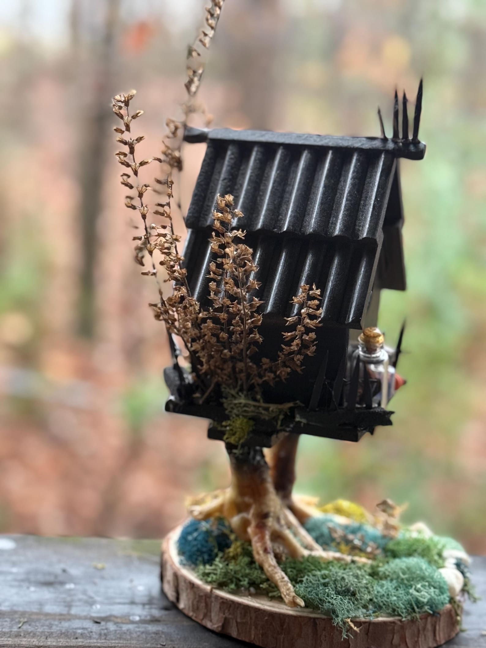 Baba Yaga House With Real Chicken Feet - Etsy
