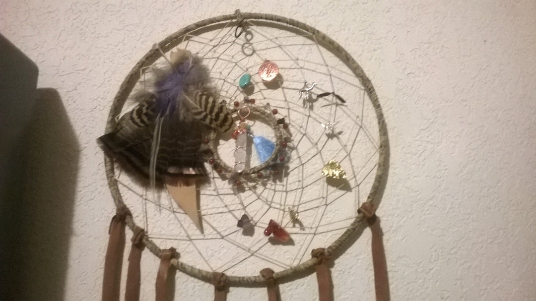 Crystal Magic, Dream Catcher,large Dreamcatcher, Handmade by ...