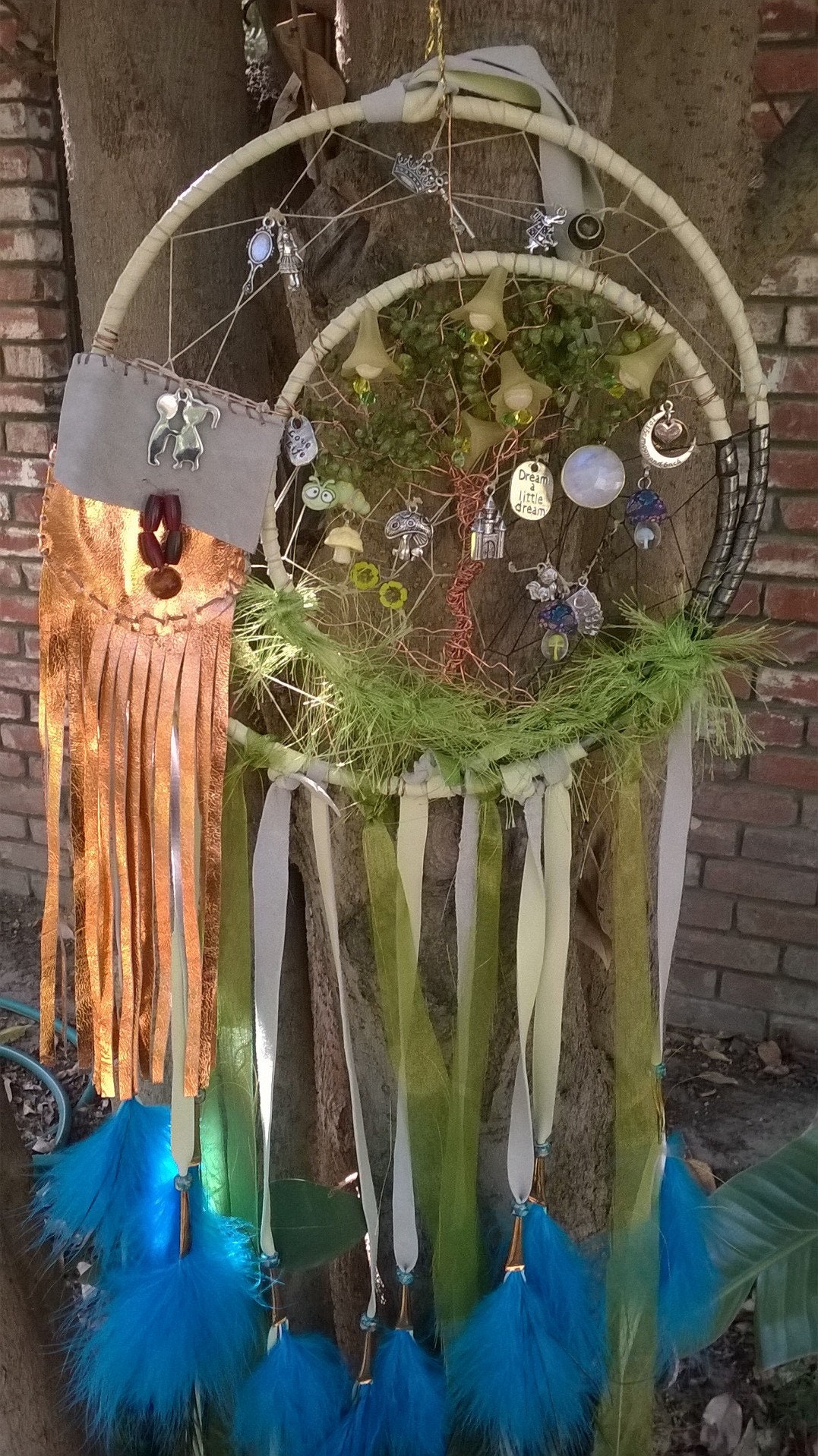 Wonderland Peridot Green Tree of Life 10 inches in width | Etsy