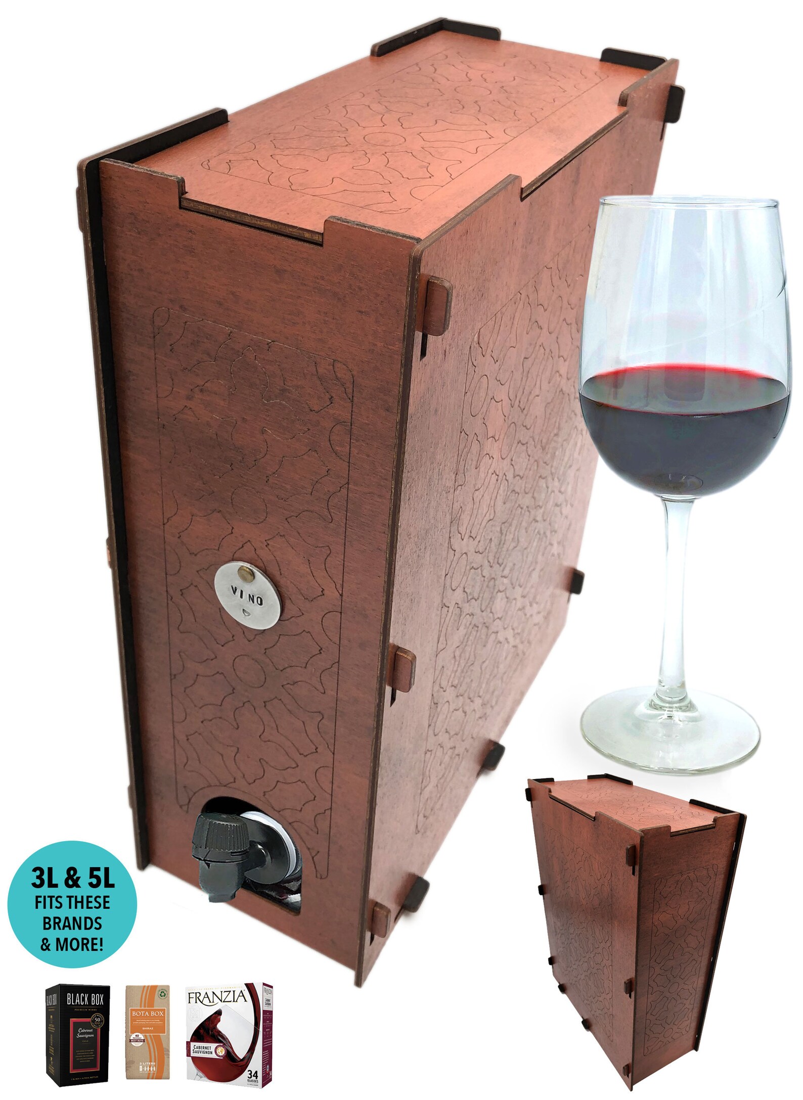 Box Wine Cover Box Wine Holder Box Wine Dispenser Box Wine | Etsy