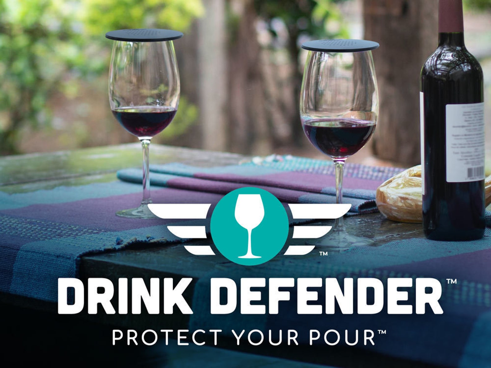 Wine Bug Cover DRINK DEFENDER Insect Shield for Beverages - Etsy