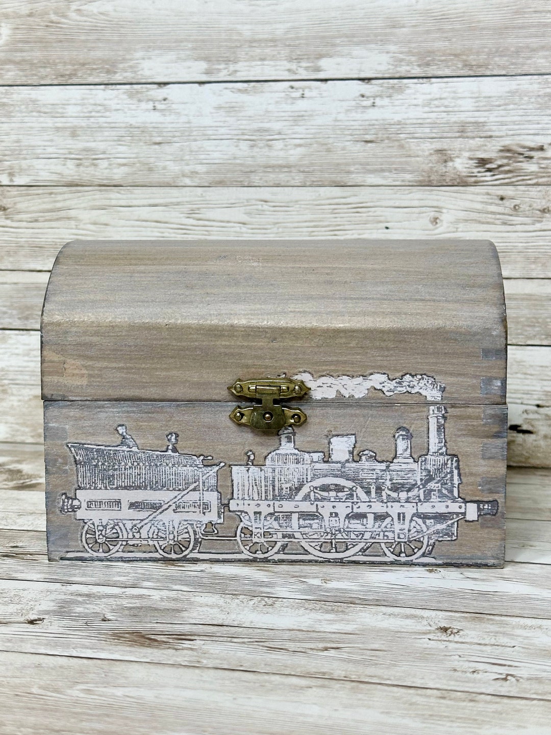 Upcycled Steampunk Train Jewelry Box - Etsy
