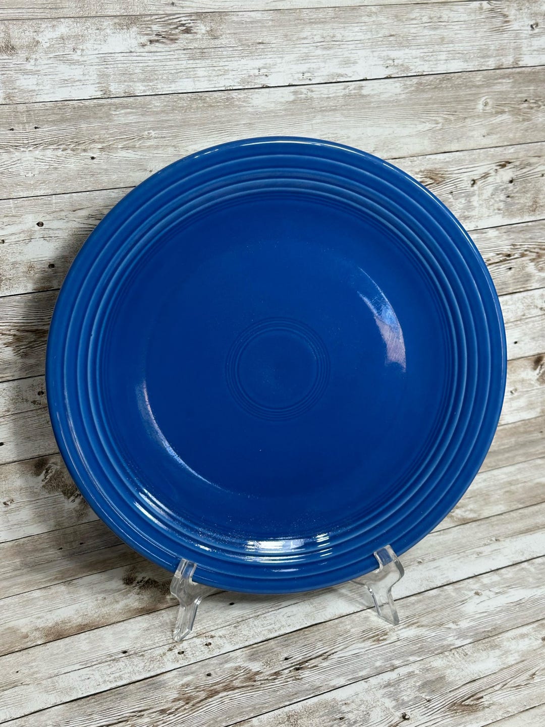 Fiestaware Lapis Chop Plate, Round Serving Platter - Etsy