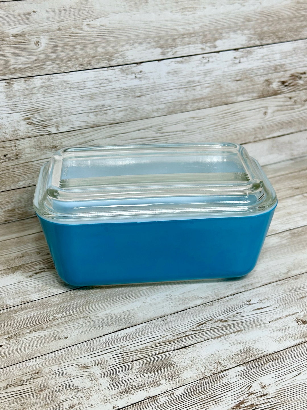 Vintage Pyrex Blue Refrigerator Dish With Lid, 502 - Etsy