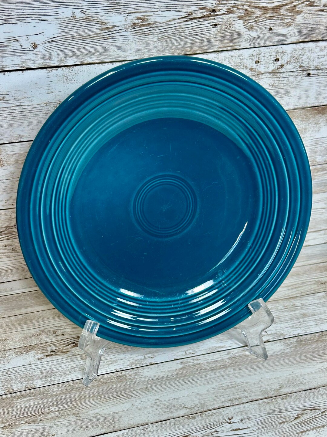 Fiestaware Juniper Lunch Plate - Etsy