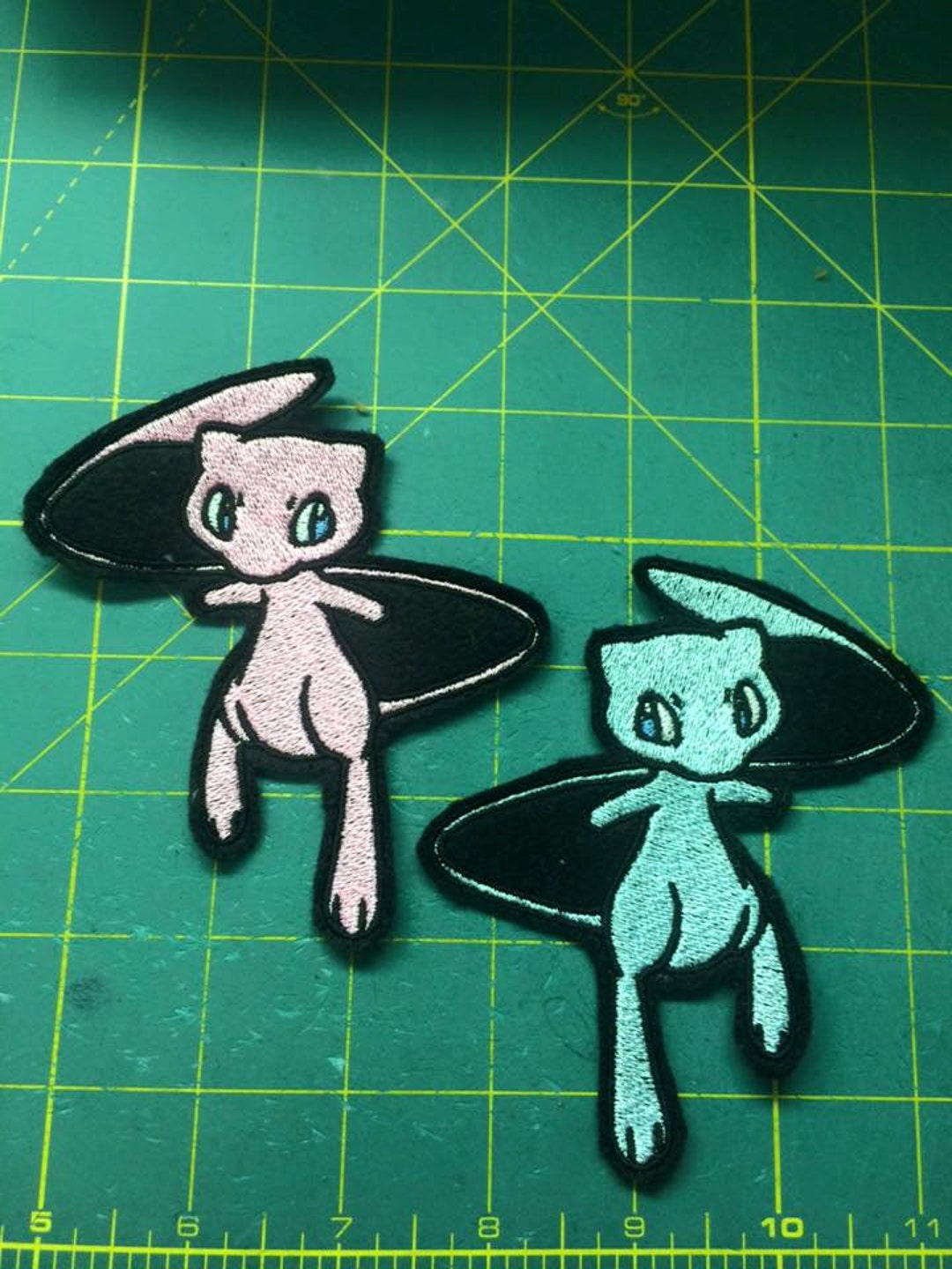 Mew Pokemon Inspired 4 Iron-on Patch - Etsy