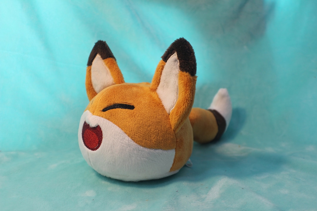 Fox Slime Foxy Blob 5" Minky Plush - Etsy