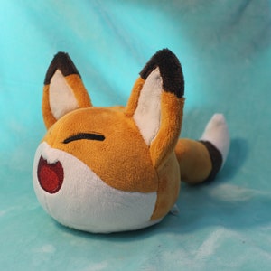 Fox Slime Foxy Blob 5" Minky Plush - Etsy