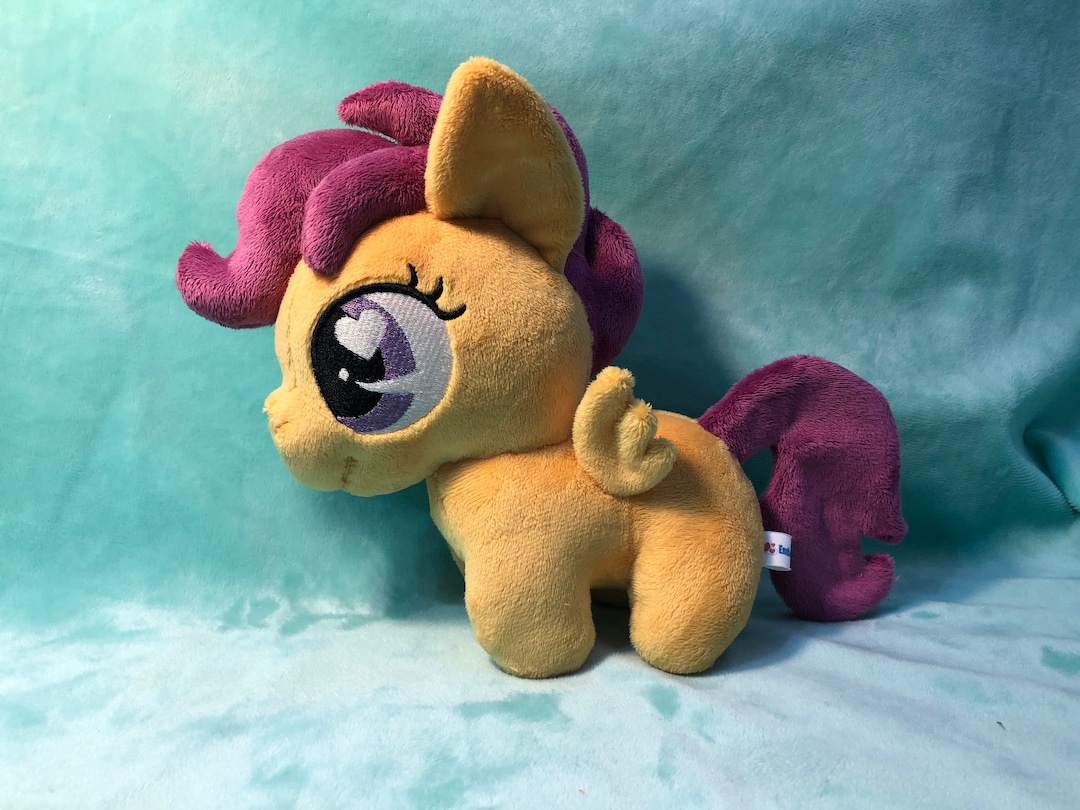 7" Scootaloo My Little Pony Chibi Handmade Plush Plushie MADE TO ORDER ...