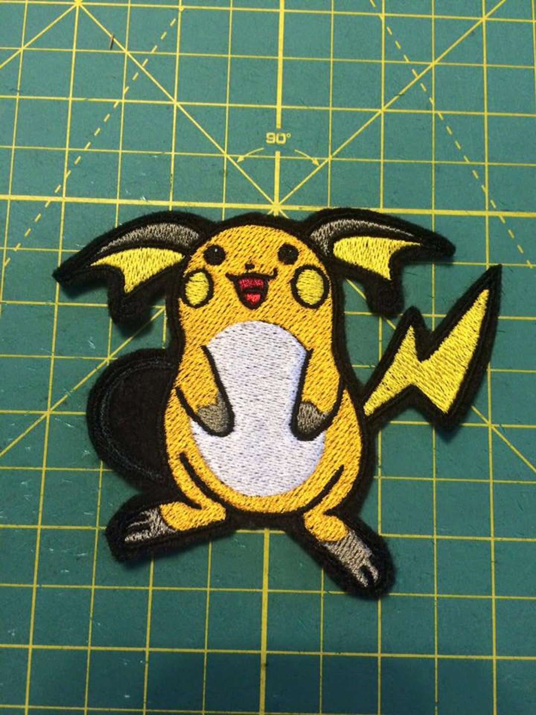4" Raichu Iron-on Patch - Etsy