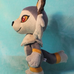 13" Fenrir Wolf Anthro Furry Original Line Plush Handmade Plushie MADE ...