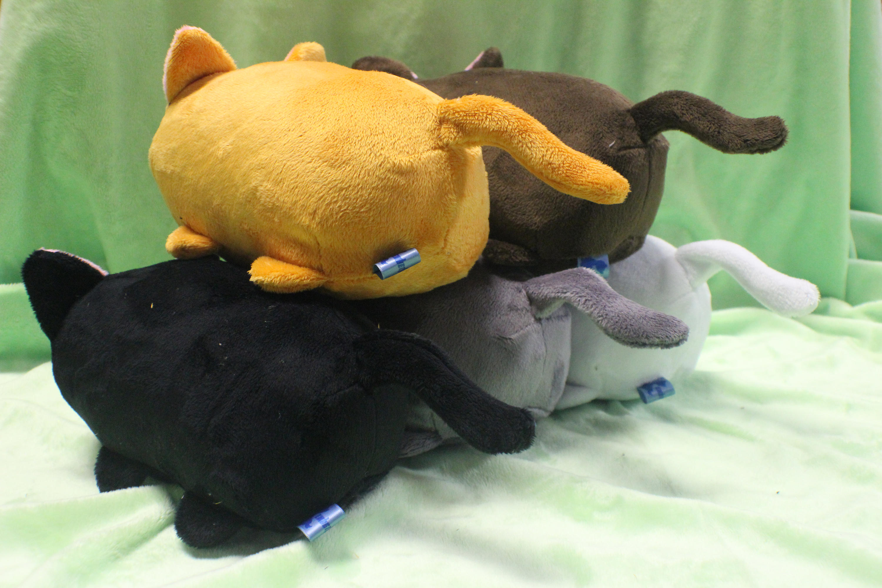 Chibi Kawaii Stacking Cat Loaf Roll 8 Soft Minky Plush | Etsy