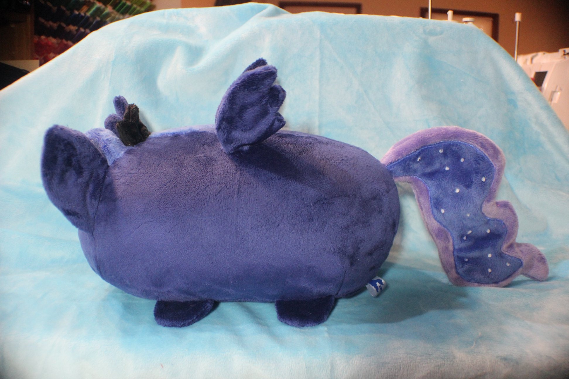 Loaf Princess Luna My Little Pony Chibi Handmade Stacking | Etsy