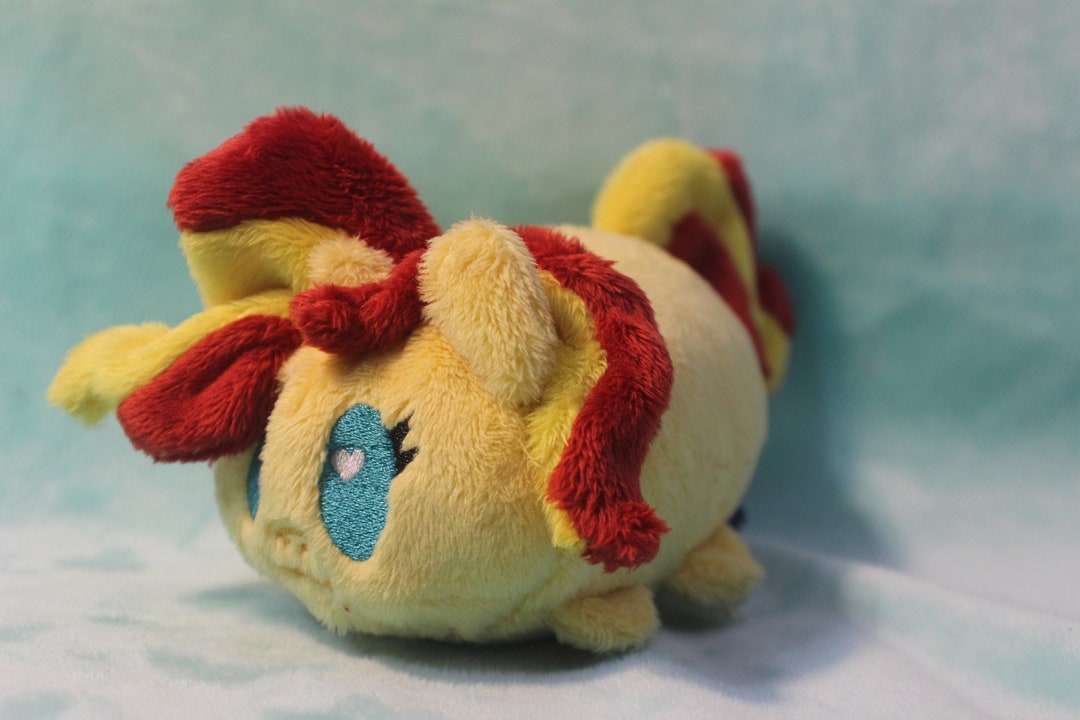 4” Loaf Sunset Shimmer My Little Pony Unicorn Chibi Handmade Stacking ...