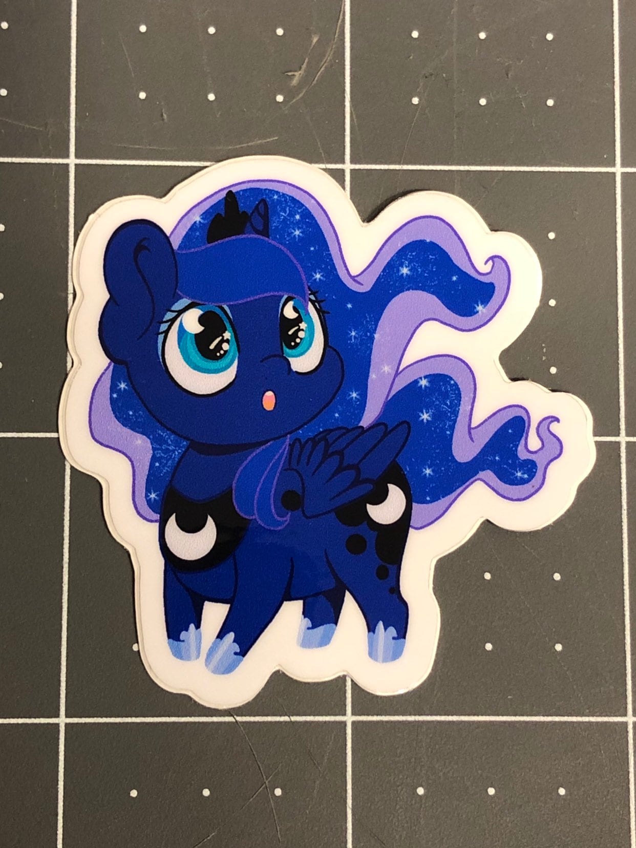 Princess Luna MLP My Little Pony Chibi Moon Inspired 2 | Etsy