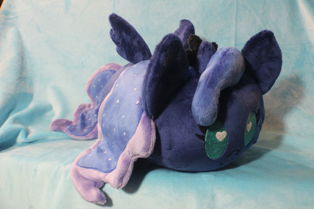 Loaf Princess Luna My Little Pony Chibi Handmade Stacking Plush Plushie ...