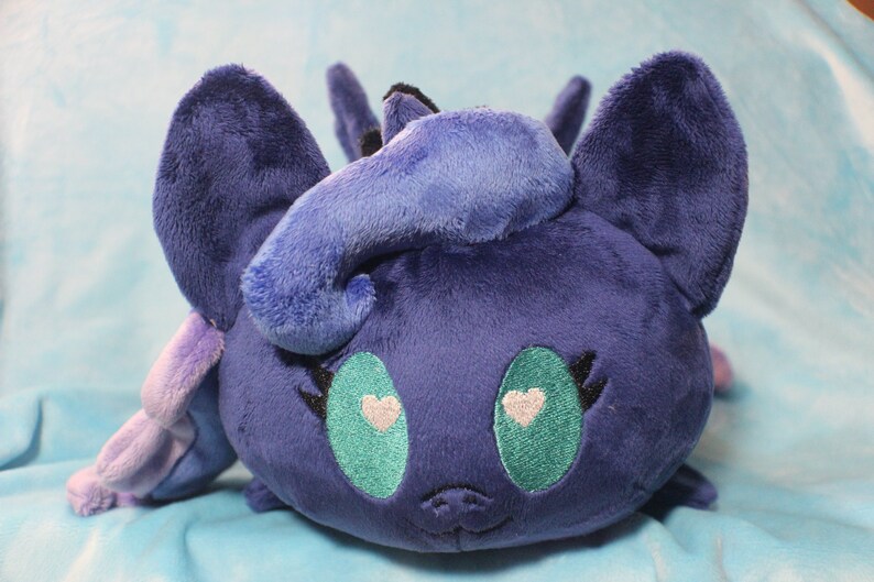 Loaf Princess Luna My Little Pony Chibi Handmade Stacking | Etsy