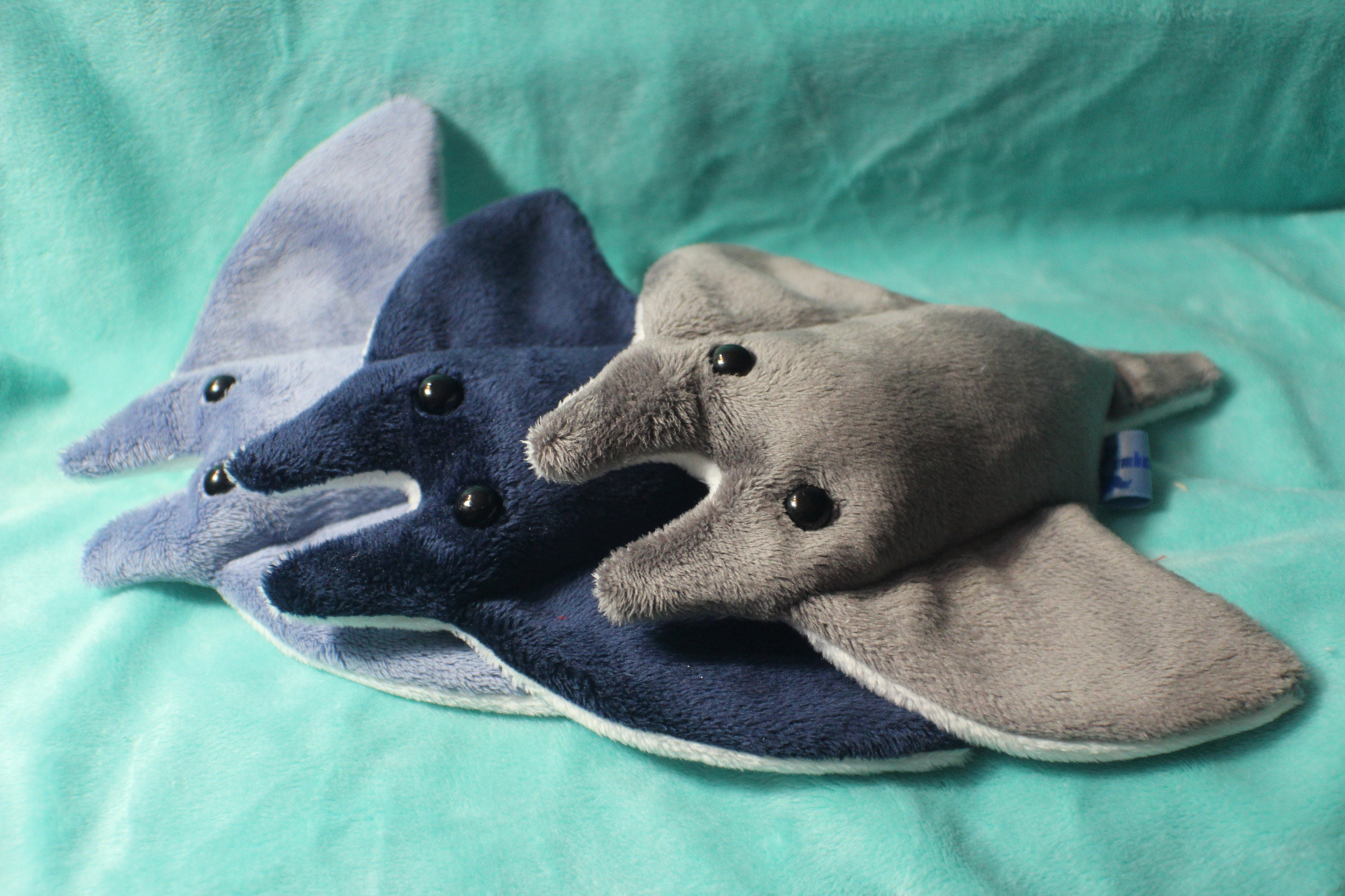 8 Manta Ray Sea Flap Chibi Handmade Plush Plushie MADE | Etsy