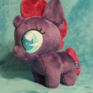 6" Baby Tempest Shadow My Little Pony Chibi Handmade Plush Plushie MADE ...