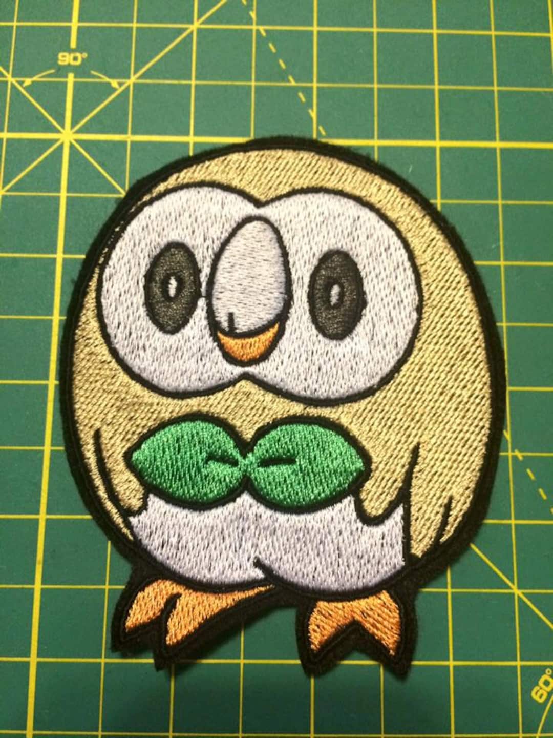 Pokemon Rowlet Inspired 4 Owl Iron-on Patch - Etsy